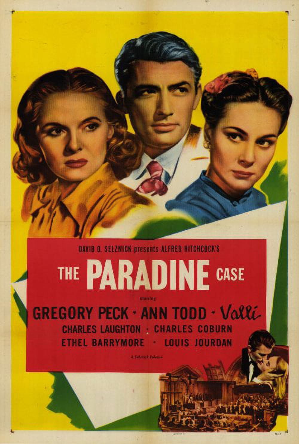 The Paradine Case POSTER (27x40) (1947) - Walmart.com