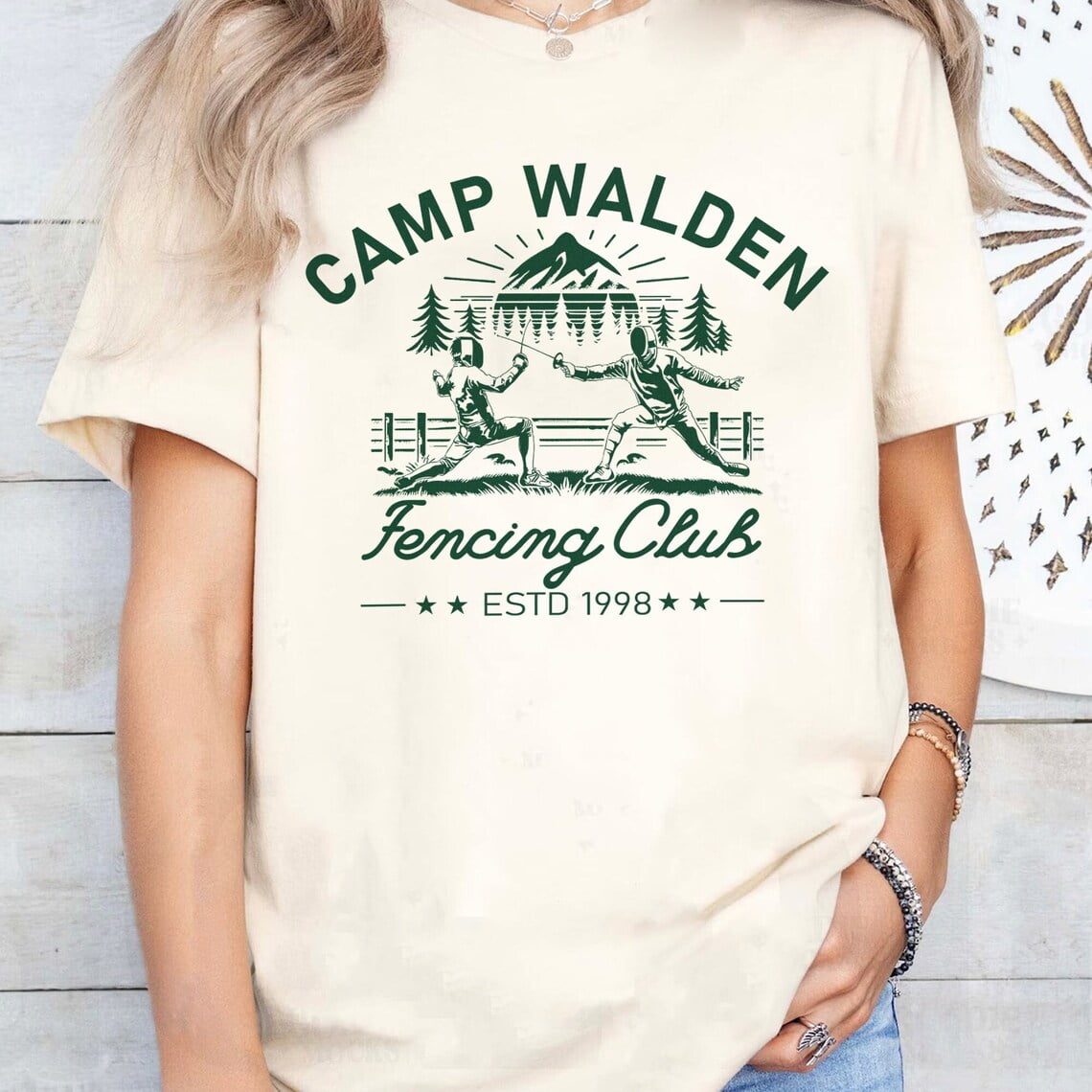 The Parent Trap Camp Walden Fencing Club ESTD 1998 Shirt, Hallie Annie ...