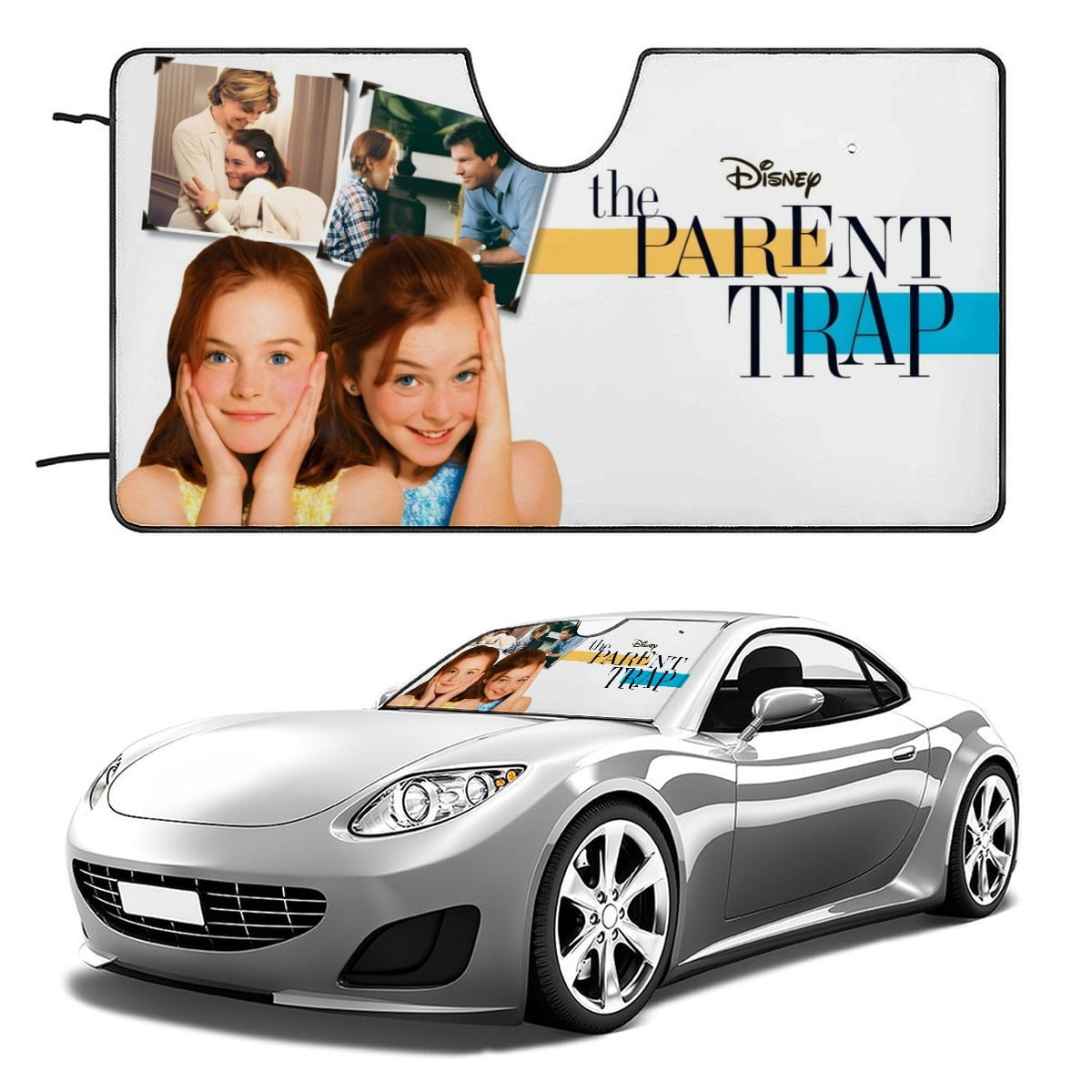 The Parent Trap-theme Windshield Sun Shade Front Protector Folding Car ...