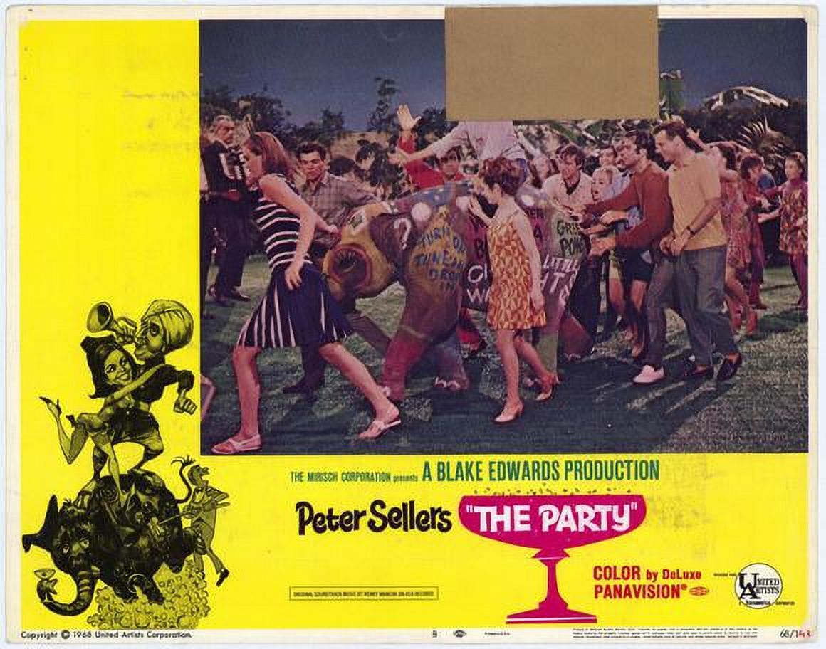 The Party - movie POSTER (Style H) (11" x 14") (1968) - Walmart.com