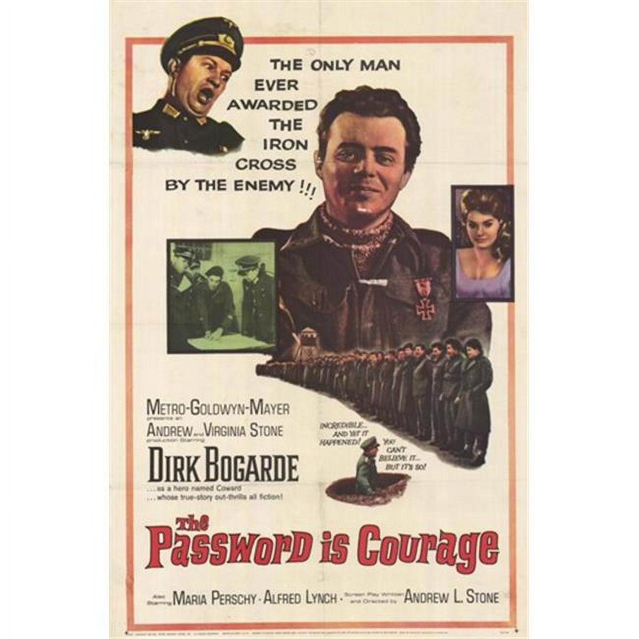 The Password Is Courage Movie Poster (11 x 17) - Walmart Business Supplies