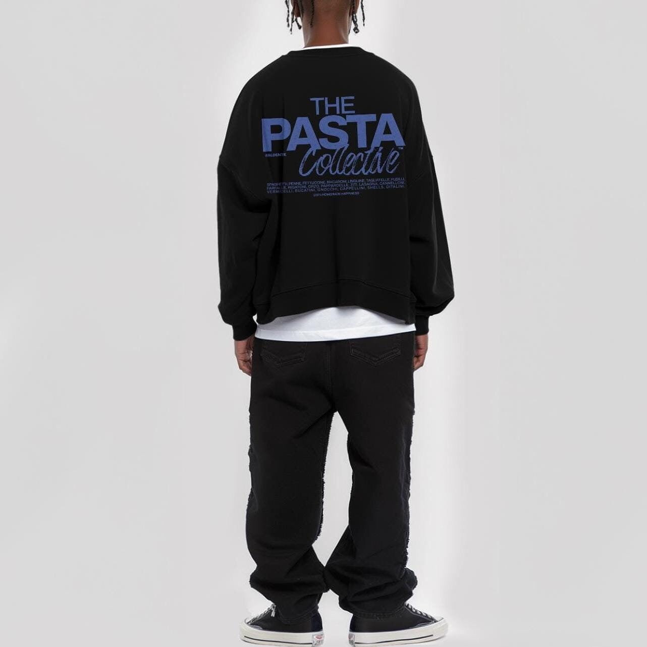 The Pasta Collective Unisex Heavy Blend Crewneck T-Shirt Graphic ...