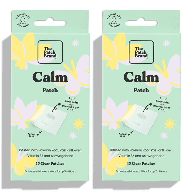 Patch Brand Natural Stress Relief Calm Patches with Valerian Root ...