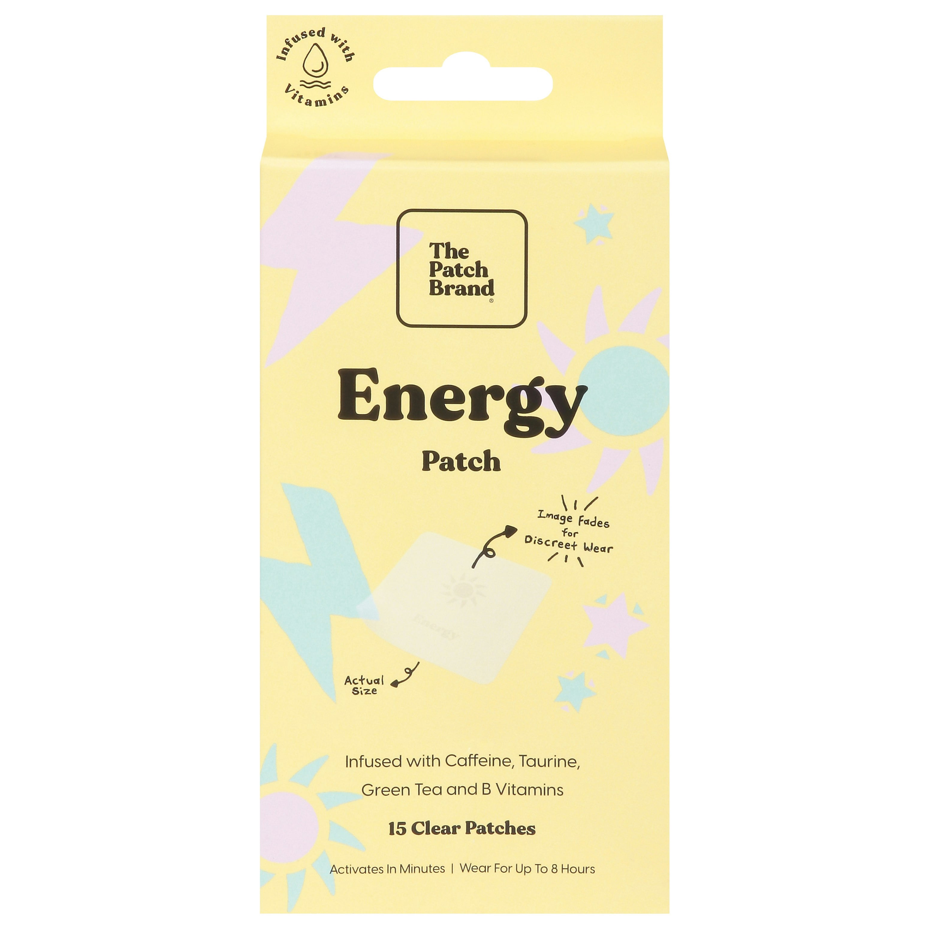The Patch Brand Energy Patch 15 ct (Pack of 4) - Walmart.com