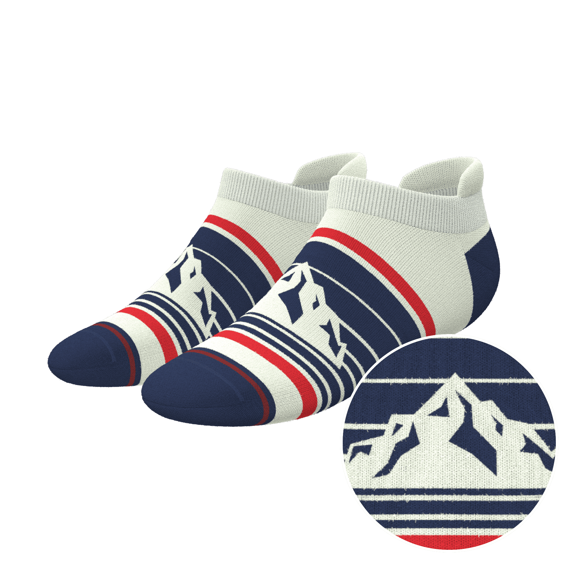 The Peaks - Shinesty Mountain Heel Hammock Ankle Socks Large - Walmart.com