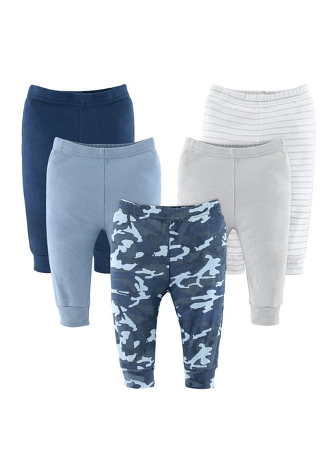 Gerber Baby Boy Pants, 4-Pack (Newborn-24 Months) - Walmart.com