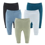 The Peanutshell Baby Boy Pants, Neutral Basics Baby Pants for Boys 3-6 ...