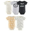 The Peanutshell Baby Boy Bodysuits, 7-Pack, Blue Camo - Walmart.com