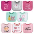 The Peanutshell Cotton Toddler Wearable Feeding Bibs, 8pk for Girls ...