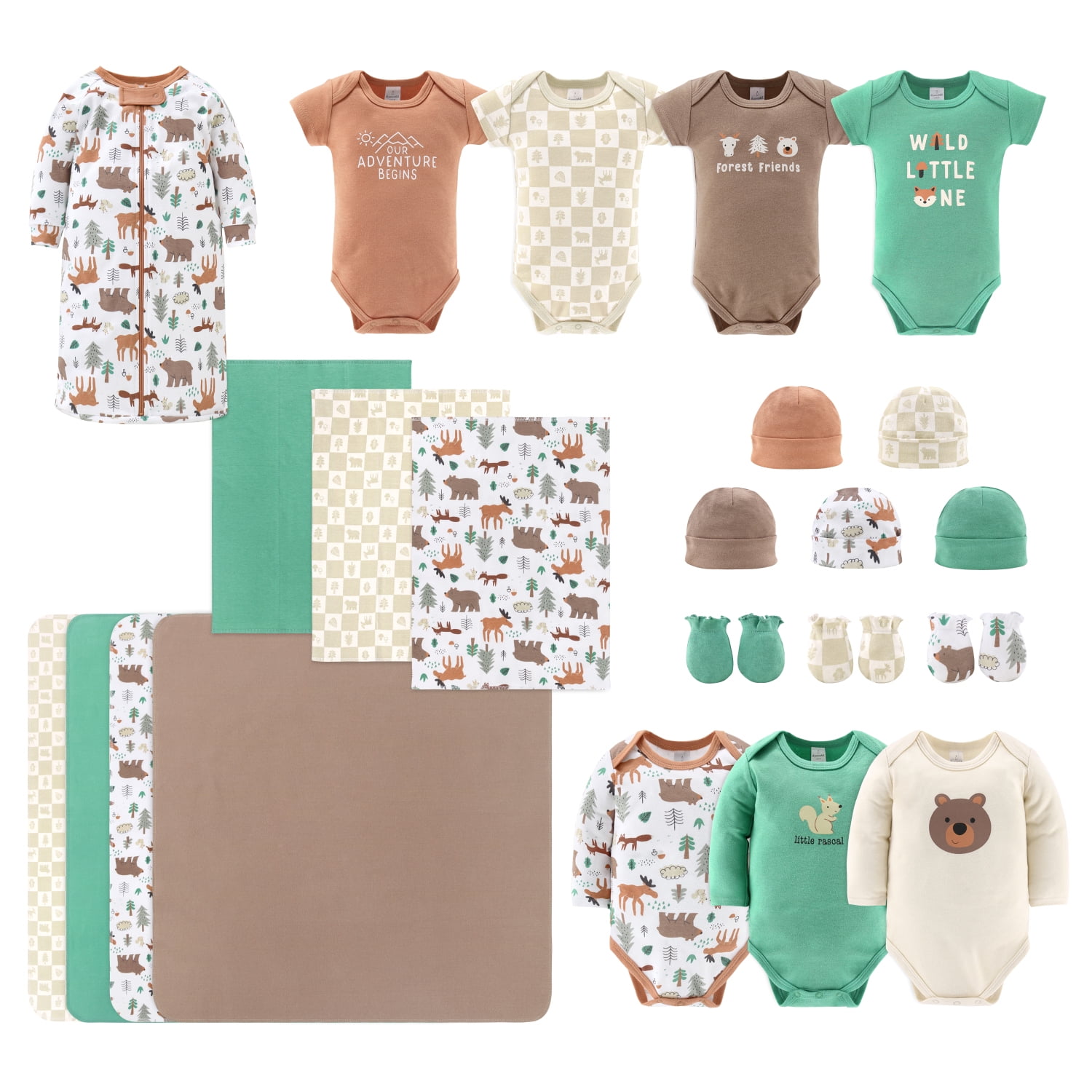 Carter's Child of Mine Baby Boy Outfit Set, 3-Piece, Sizes Preemie-6/9 ...