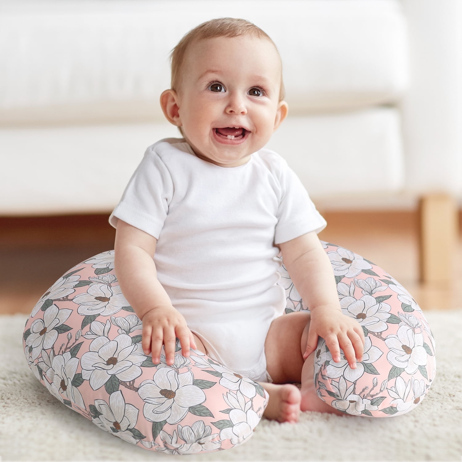 The Peanutshell Nursing Pillow, Breastfeeding and Infant Support Pillow ...