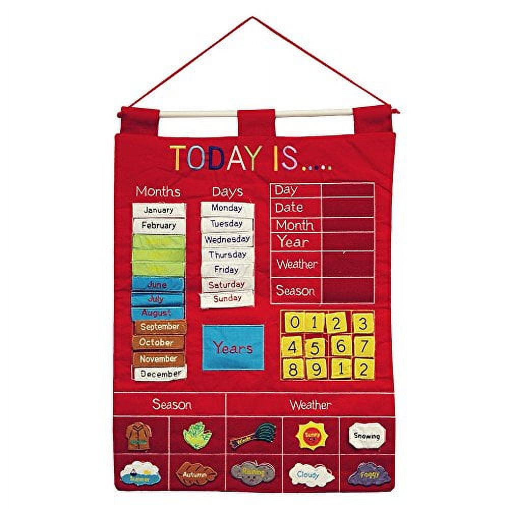 The Peanutshell “Today is” Activity Chart - Walmart.com
