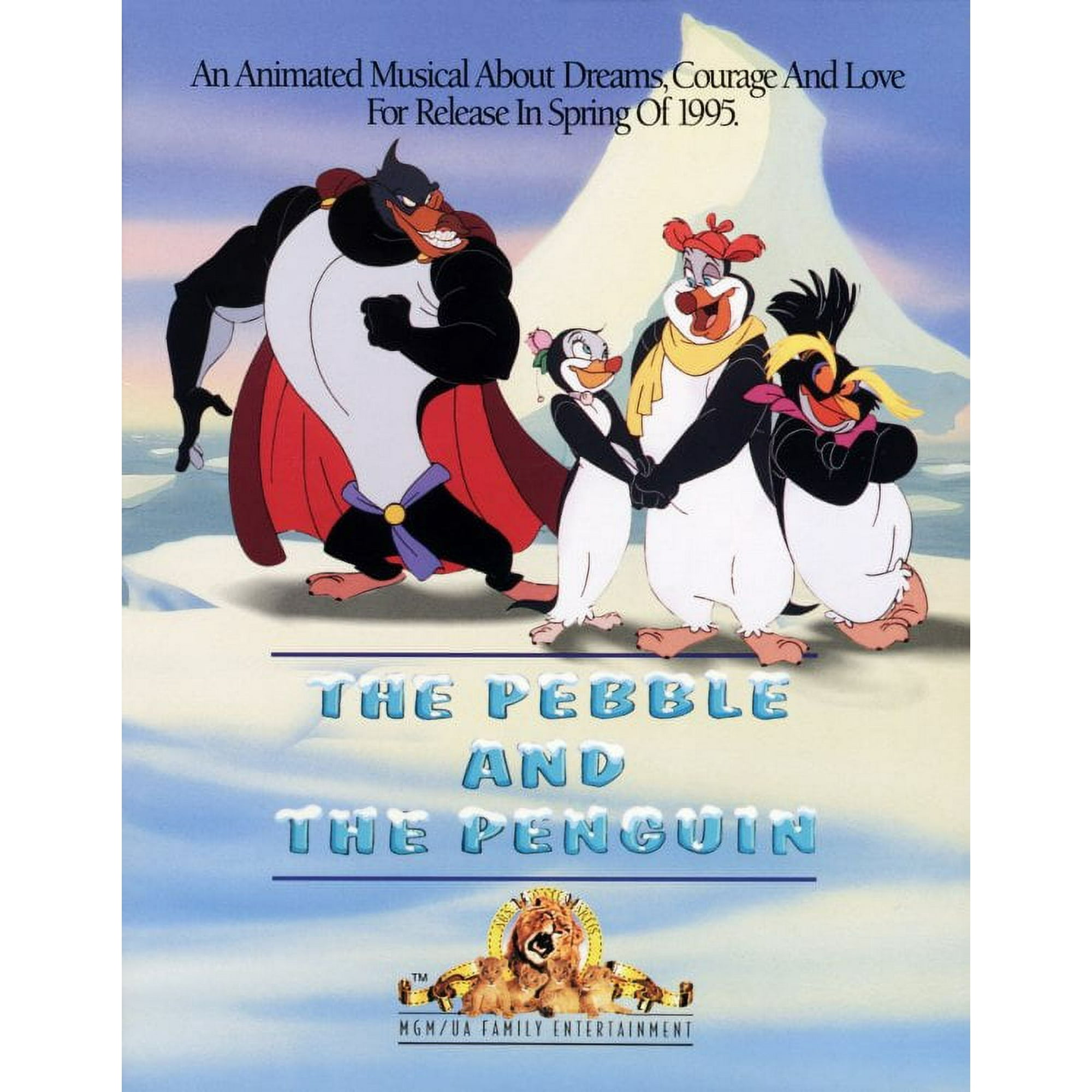 Courage Poster Penguin