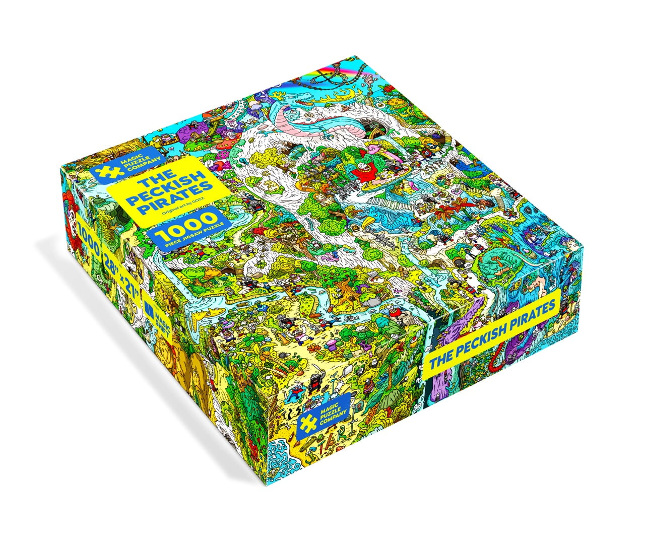 The Peckish Pirates - 1000-Piece Jigsaw Puzzle from The Magic Puzzle ...