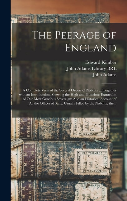 The Peerage of England (Hardcover) - Walmart.com