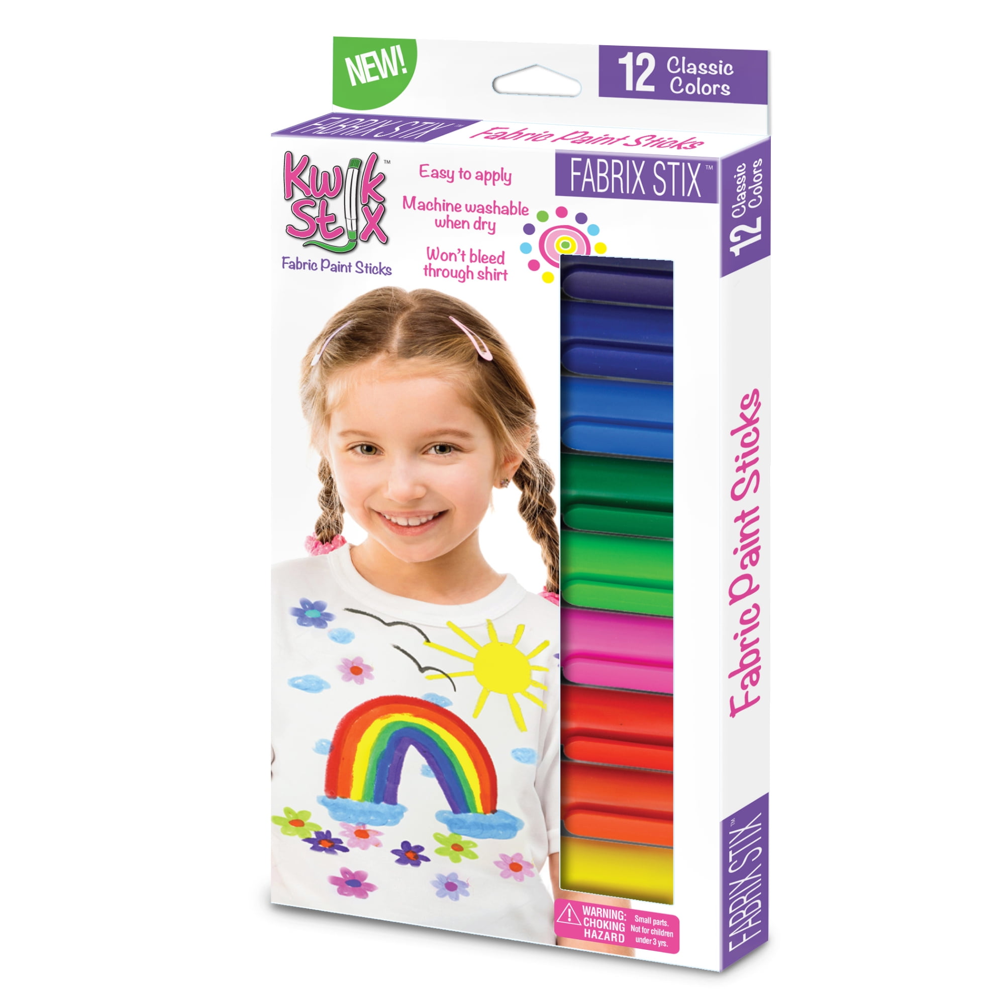 The Pencil Grip - Fabrix Stix Solid, 12 Pack - Walmart.com