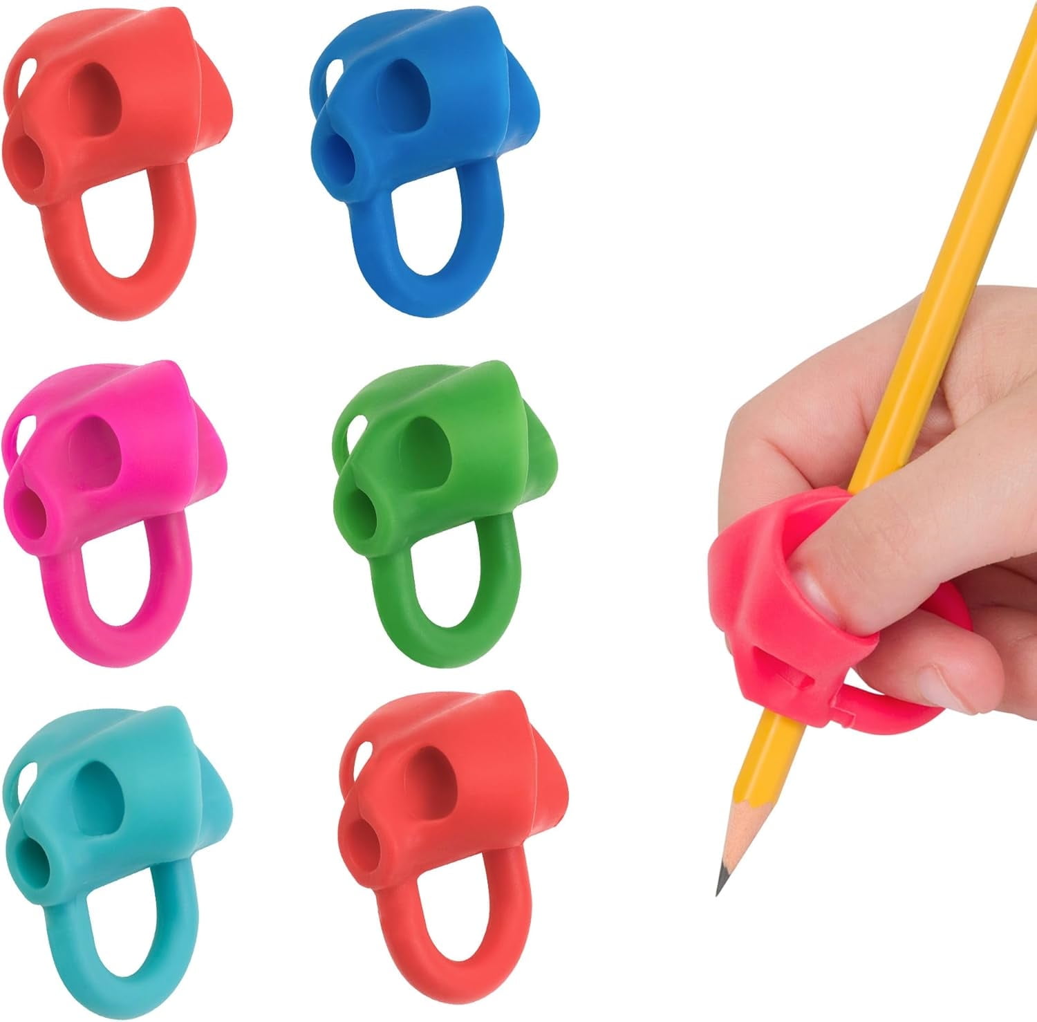 The Pencil Grip The Classics Ring Grip Ergonomic Writing Aid, for Right ...