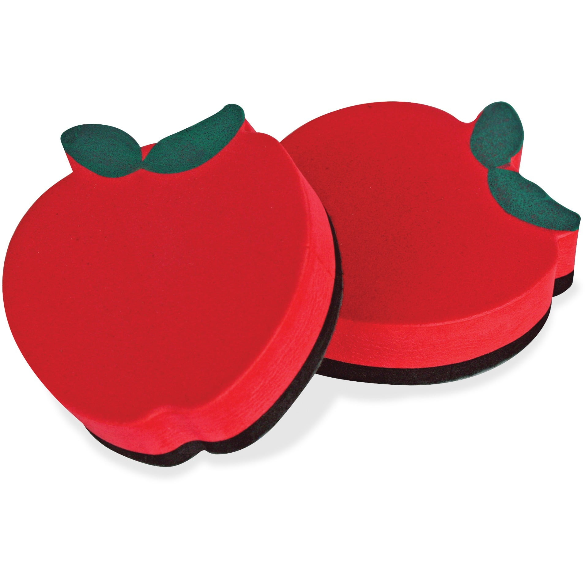 The Pencil Grip, TPG324B, Magnetic Apple Whiteboard Eraser, 12 / Pack ...