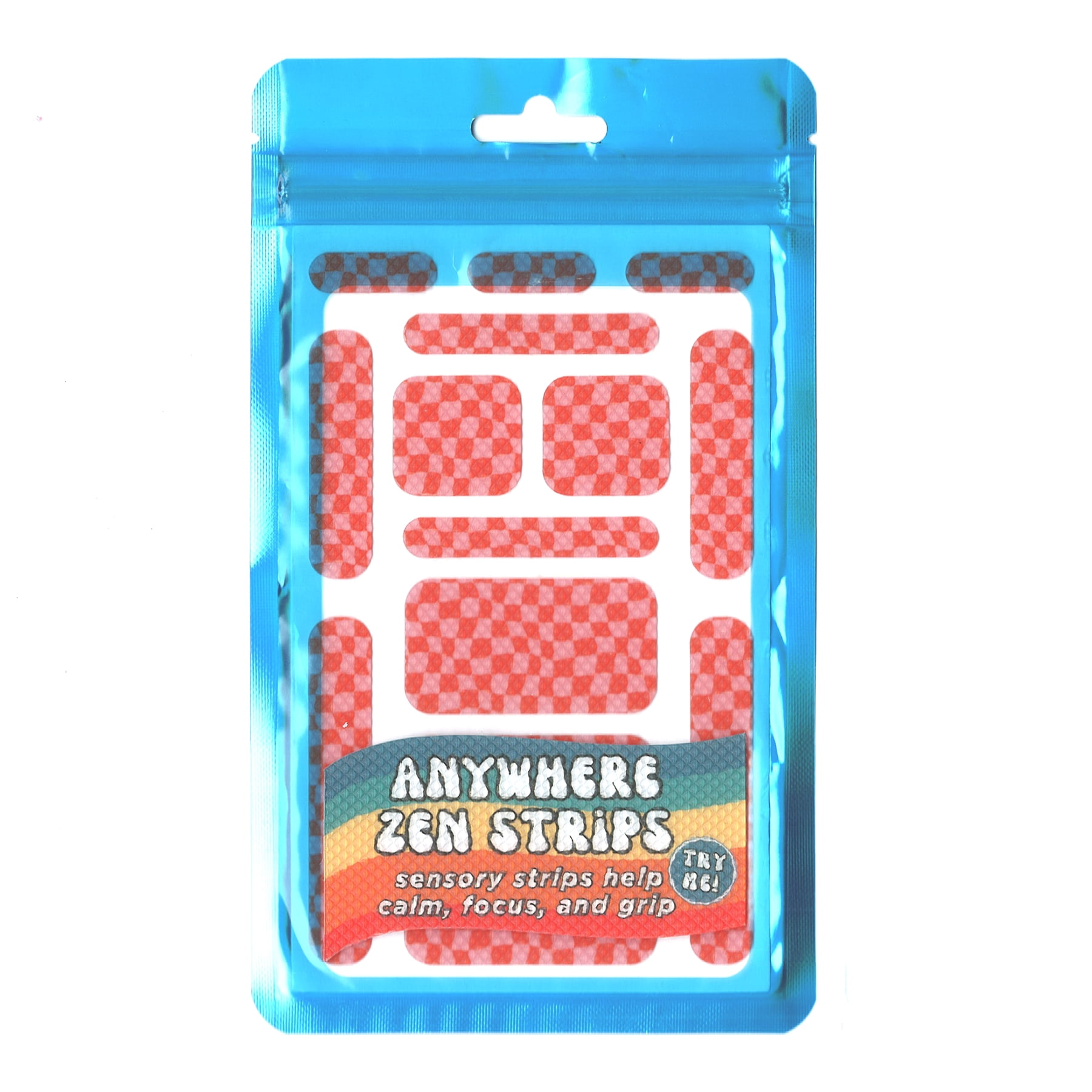 The Pencil Grip Zen Strips, Anywhere Zen, Bumpy Check, 13 Per Set, 6 ...