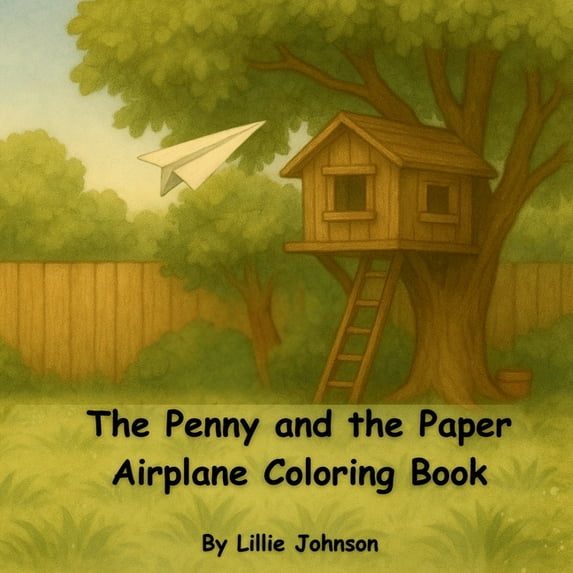 The Penny and the Paper Airplane Coloring Book, (Paperback) - Walmart.com