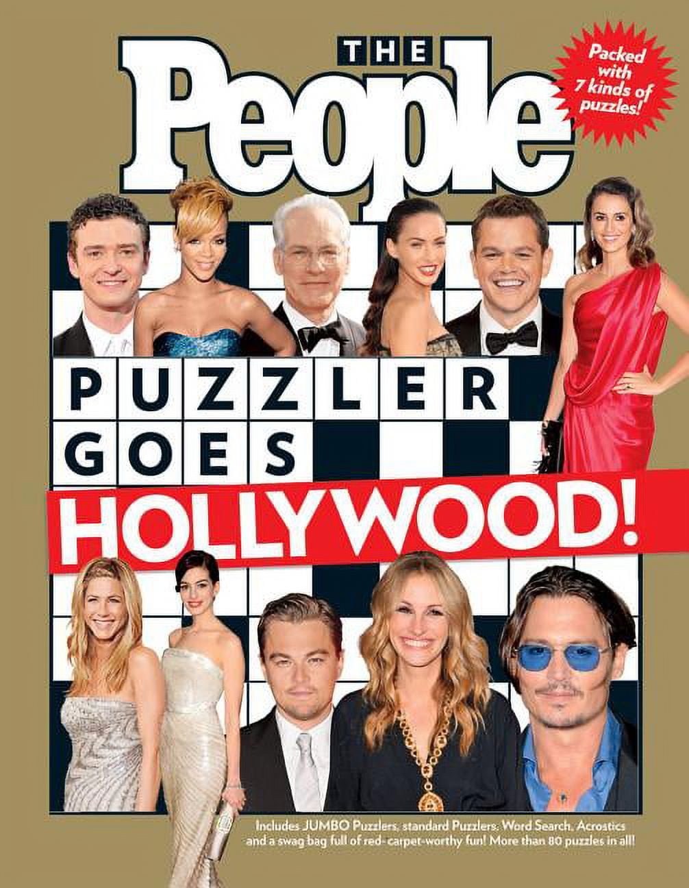 The People Puzzler Goes Hollywood! (Paperback) - Walmart.com