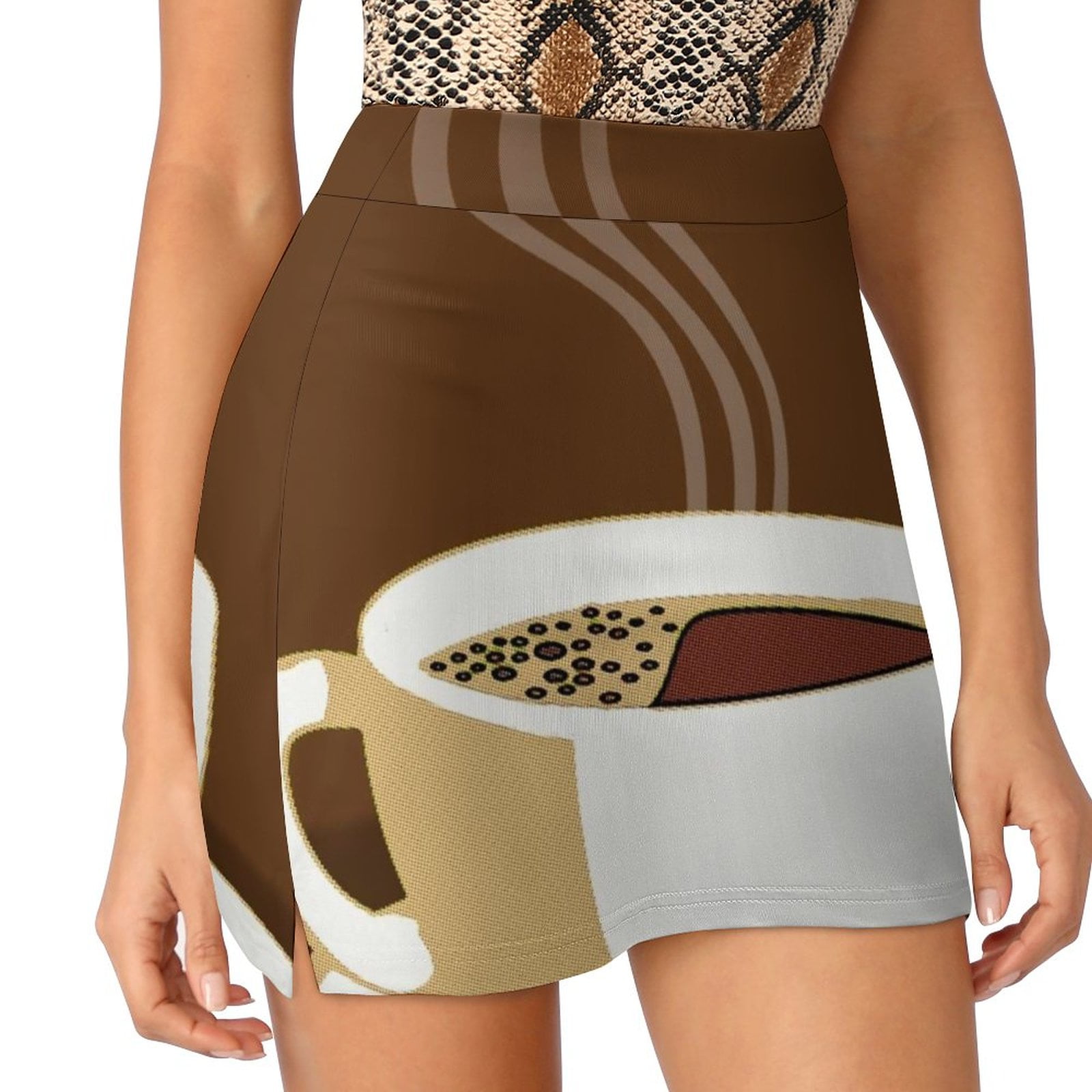 The Perfect Cup Of Coffee Skirts Woman Fashion 2025 Pant Skirt Mini Skirts Office Short Skirt ...