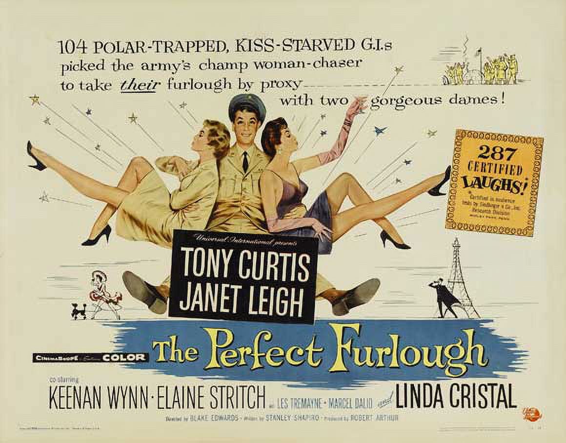 The Perfect Furlough - movie POSTER (Half Sheet Style A) (22" x 28 ...