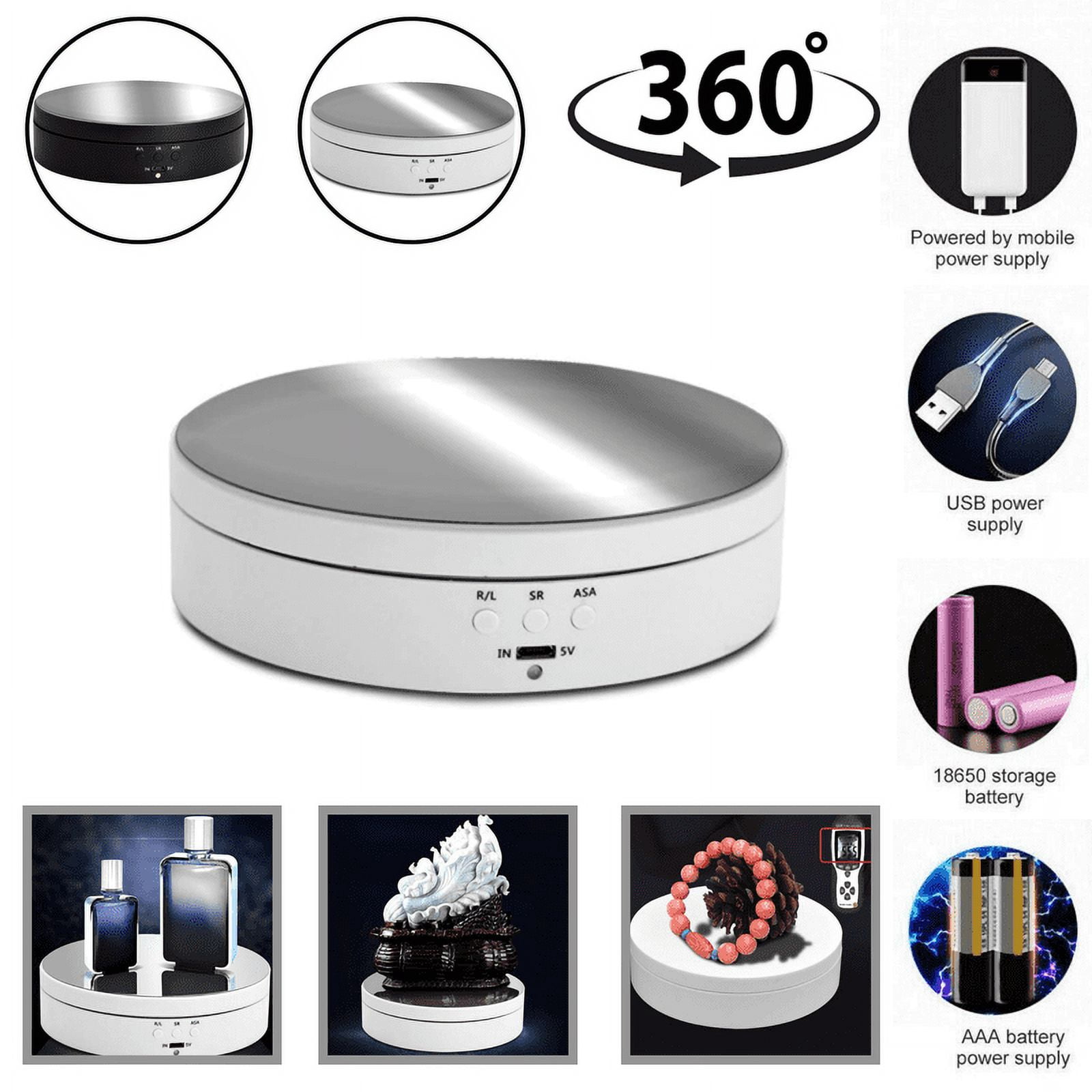 The Perfect Part 360 Degrees Motorized Rotating Display Stand for ...