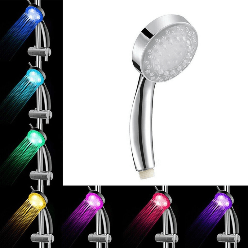 The Perfect Part 7 Color Changing LED Light Shower Head For Luxury ...