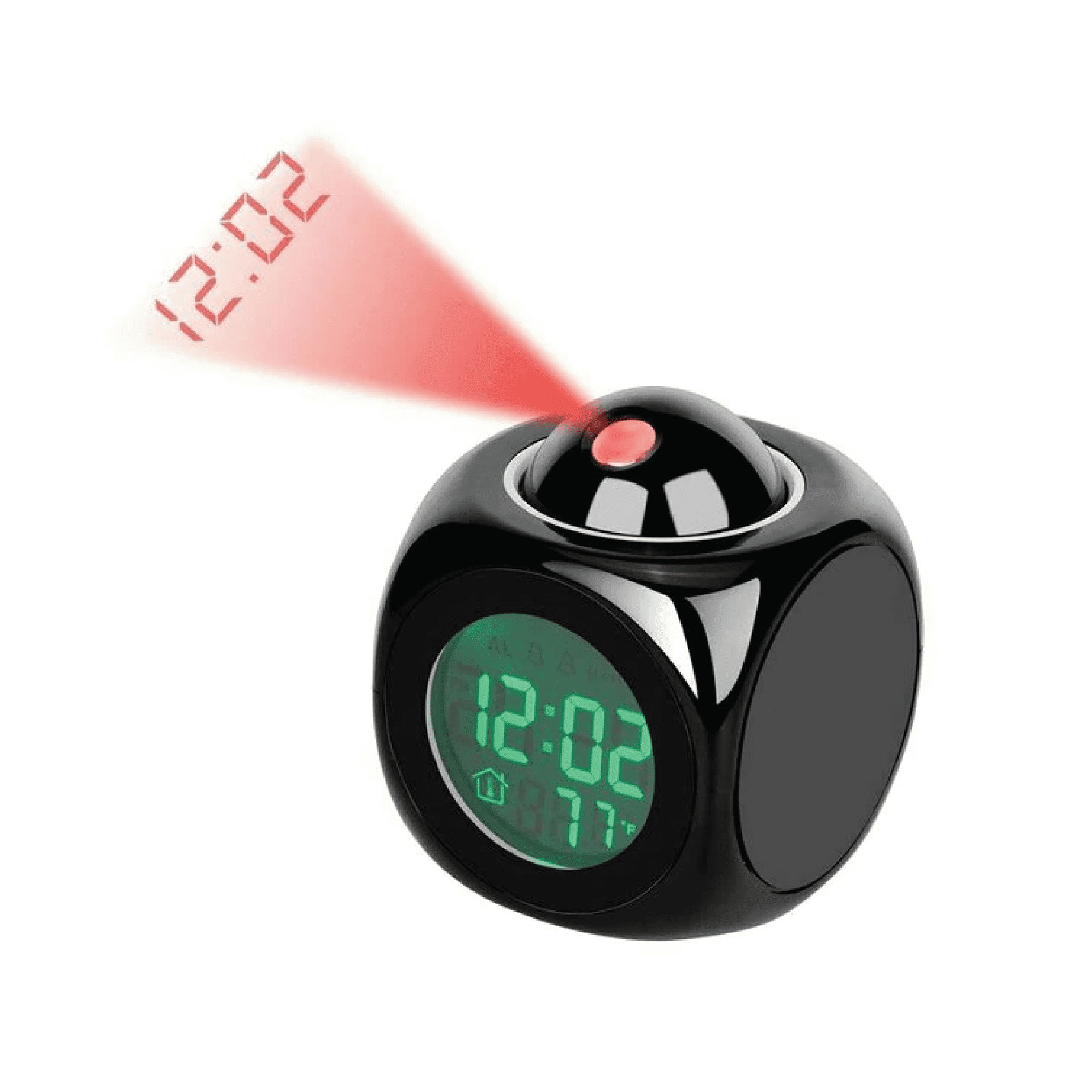 The Perfect Part Alarm Clock - Projection Alarm Clock With Charging ...