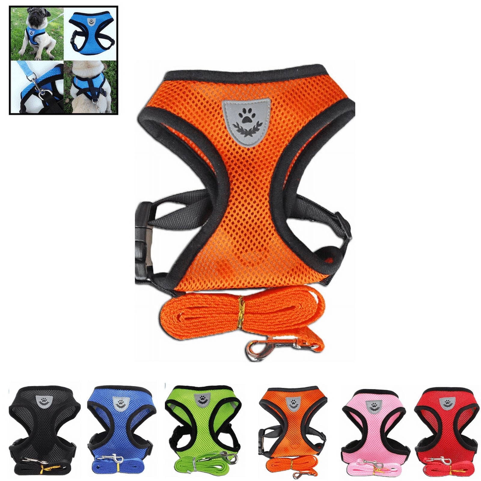 The Perfect Part Dog Harness No Pull Dog & Cat Harness with Leash Set ...