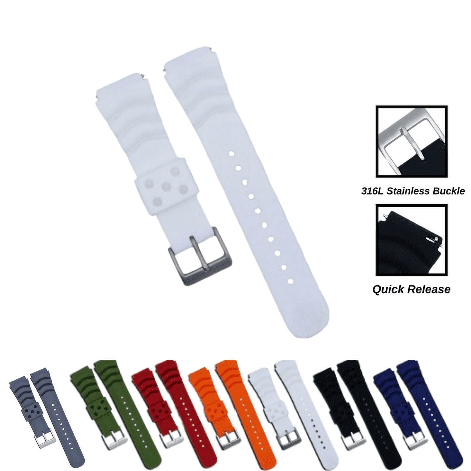 The Perfect Part Soft Silicone Watch Band Men's & Women's Smart Watch ...