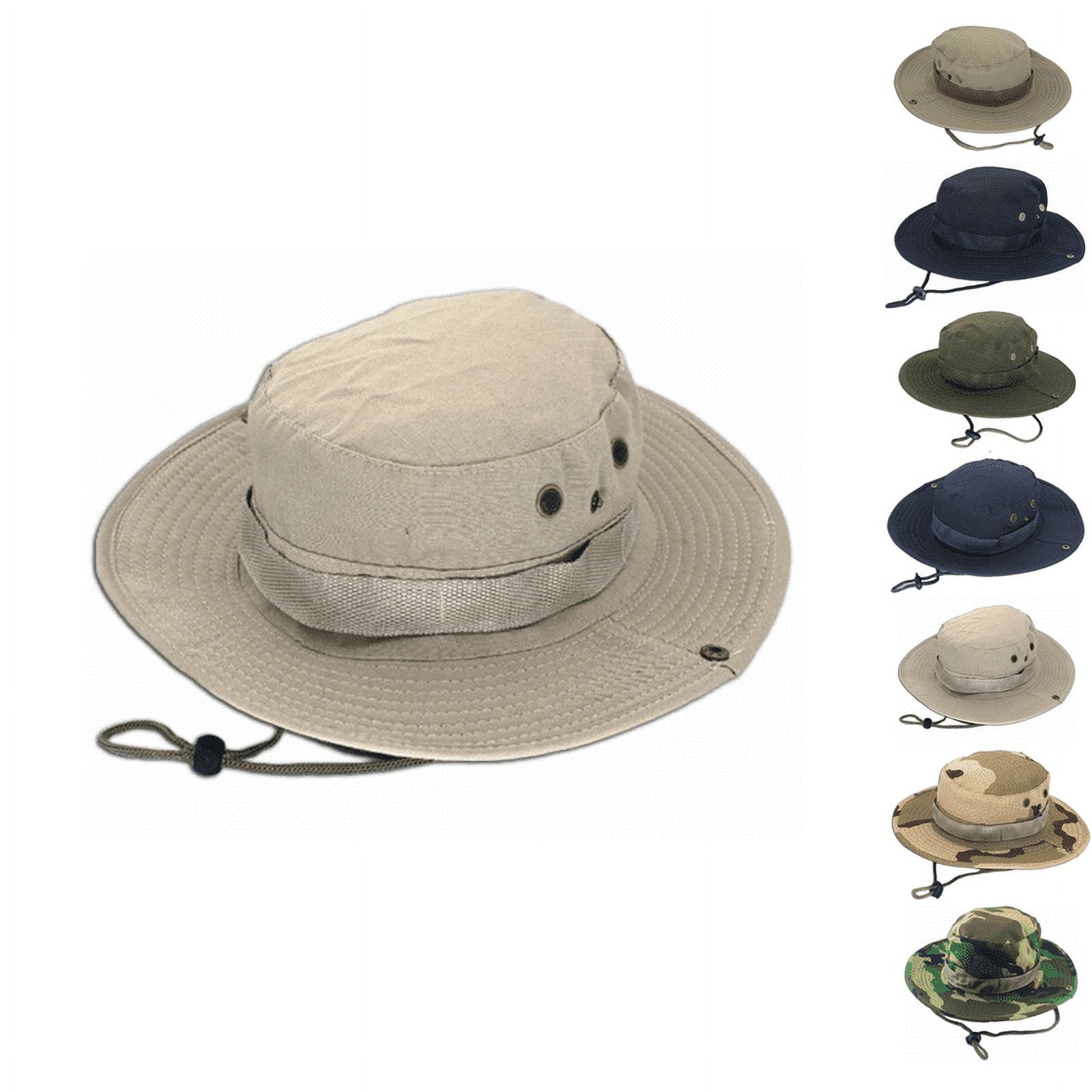 The Perfect Part Wide Brim Sun Hats with Adjustable Drawstring for Men ...