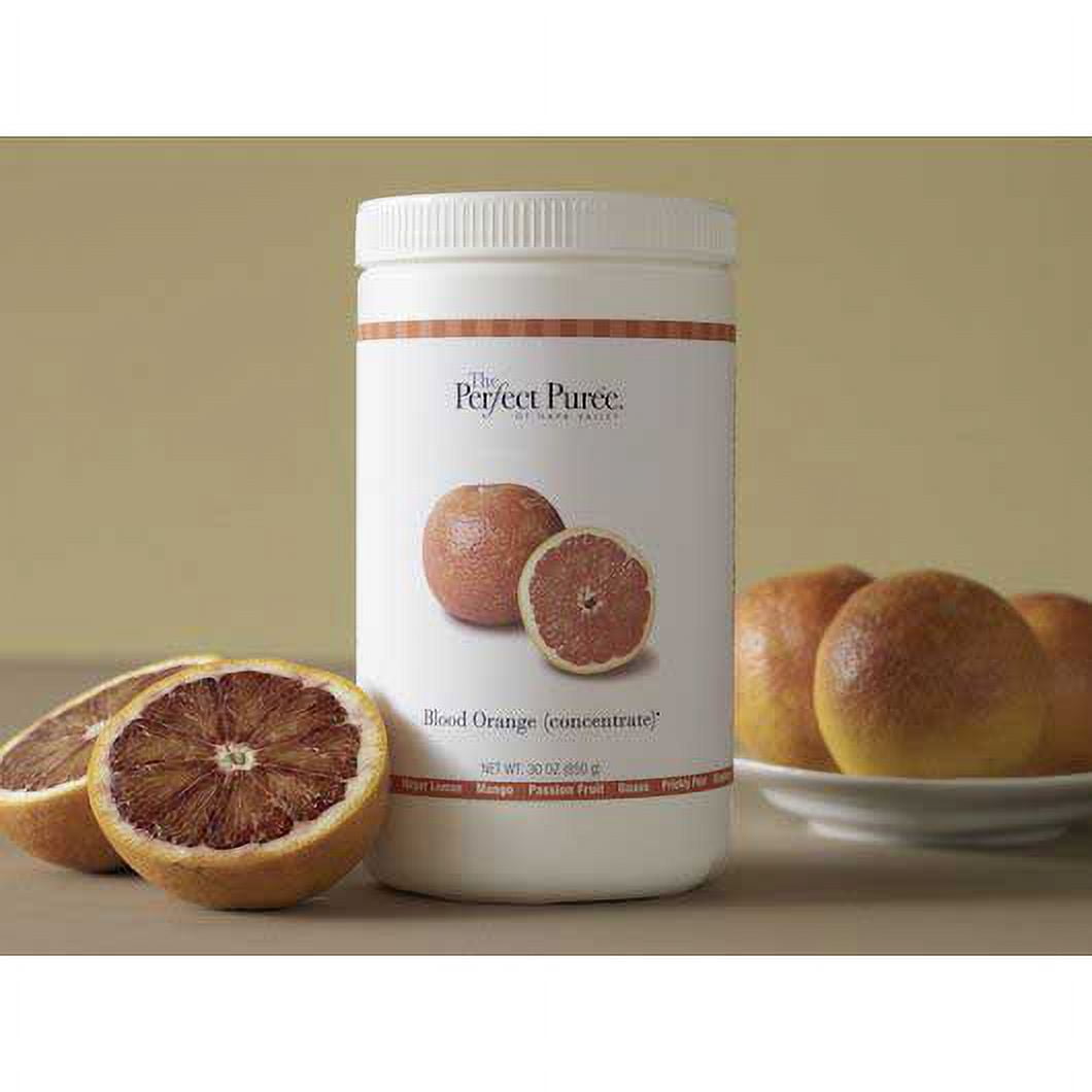 The Perfect Puree Blood Orange Concentrate 30 Ounce, Citrus Flavor for ...