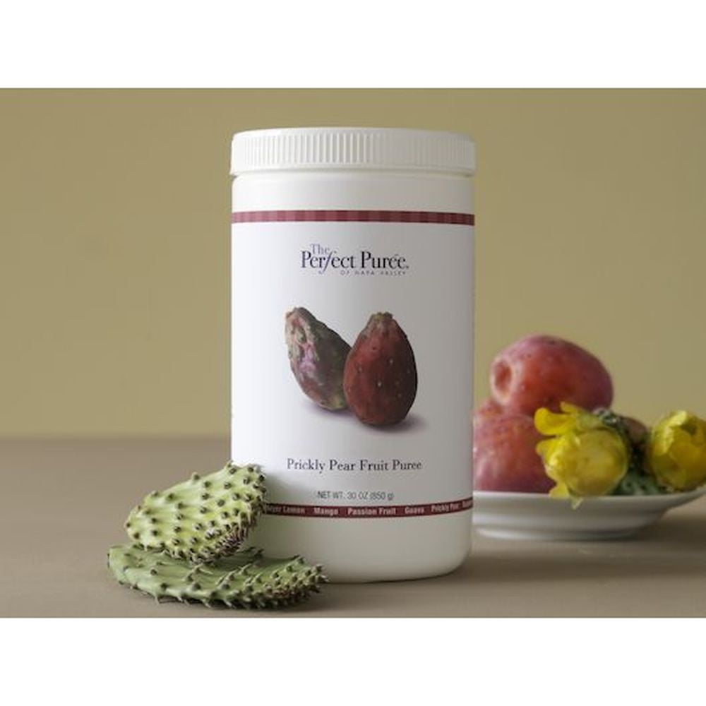 Perfect Puree Prickly Pear Fruit Puree, 30 Ounce, 6 Pack, Exotic ...