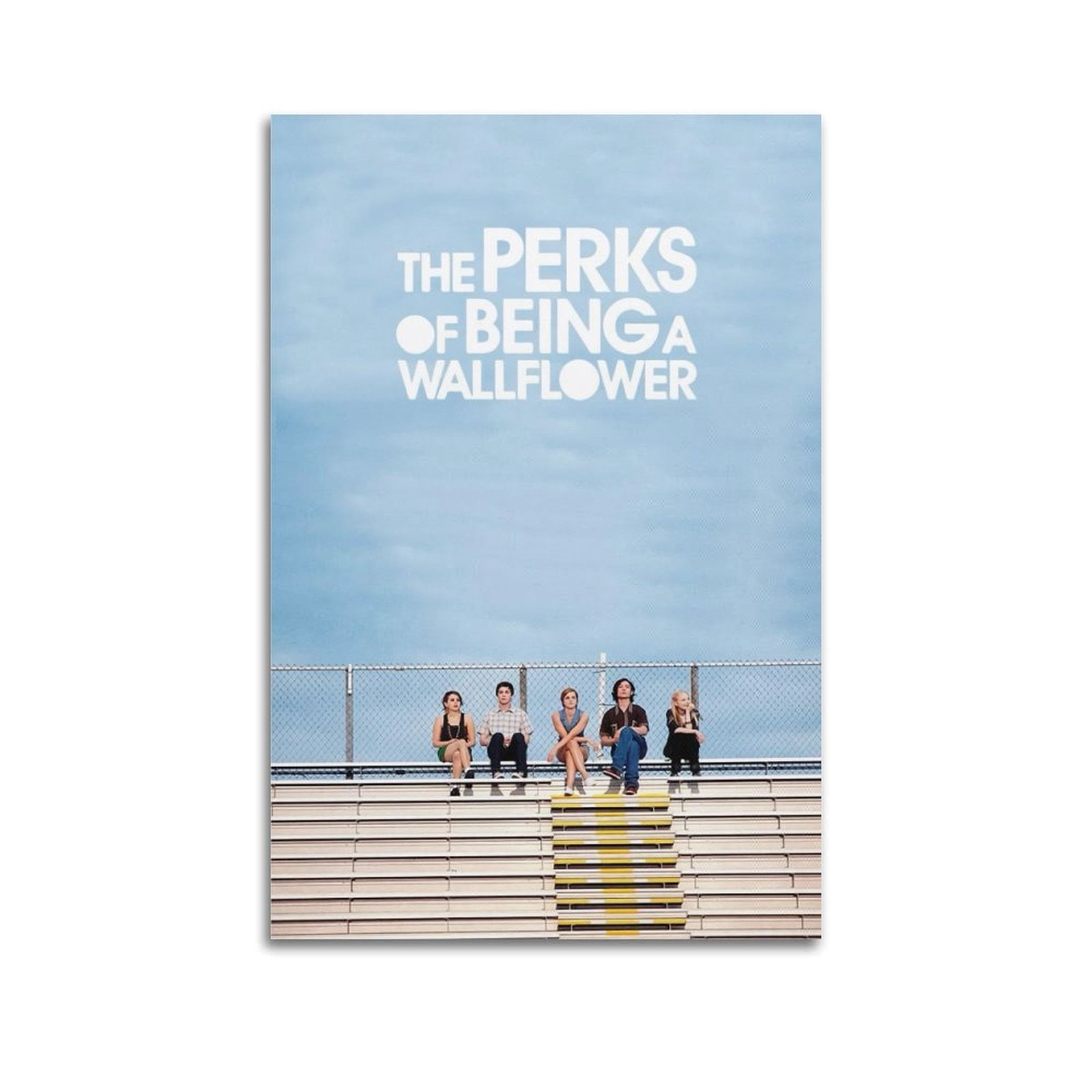 The Perks of Being A Wallflower2 Poster Wall Art Canvas Aesthetic Music ...