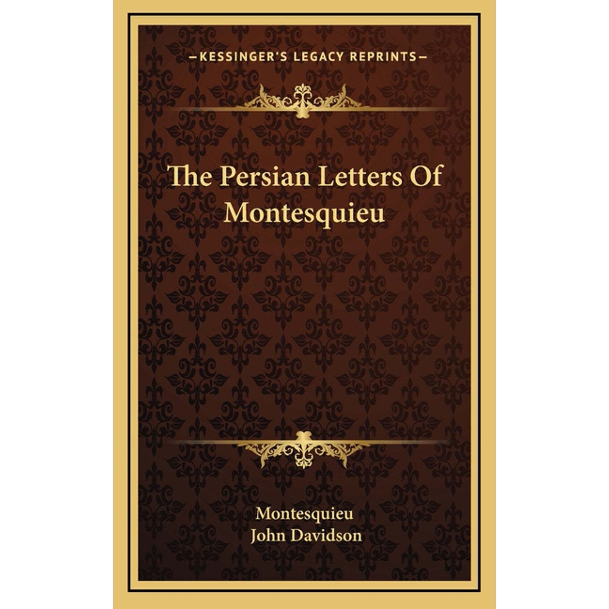 Montesquieu Persian Letters
