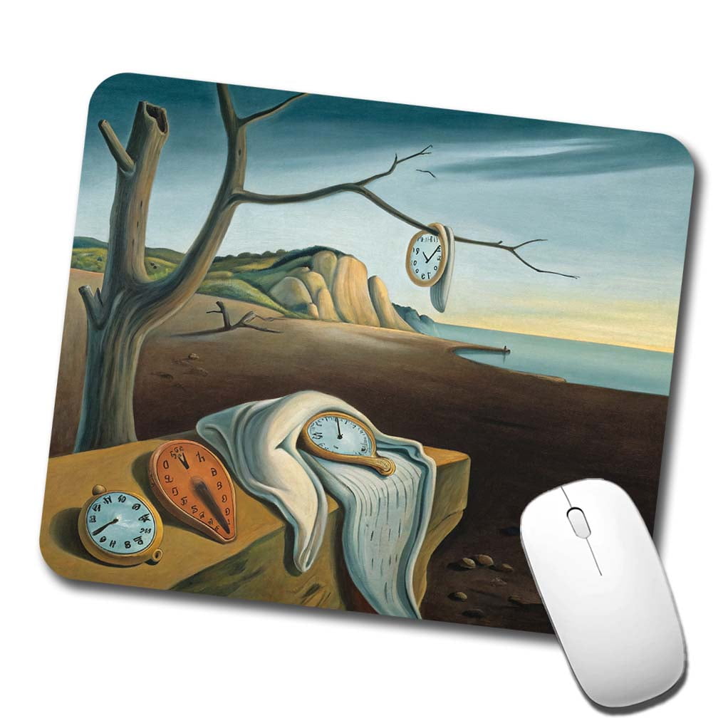 The Persistence Of Memory By Salvador Dali Inspired Clocks Mouse Pad ...