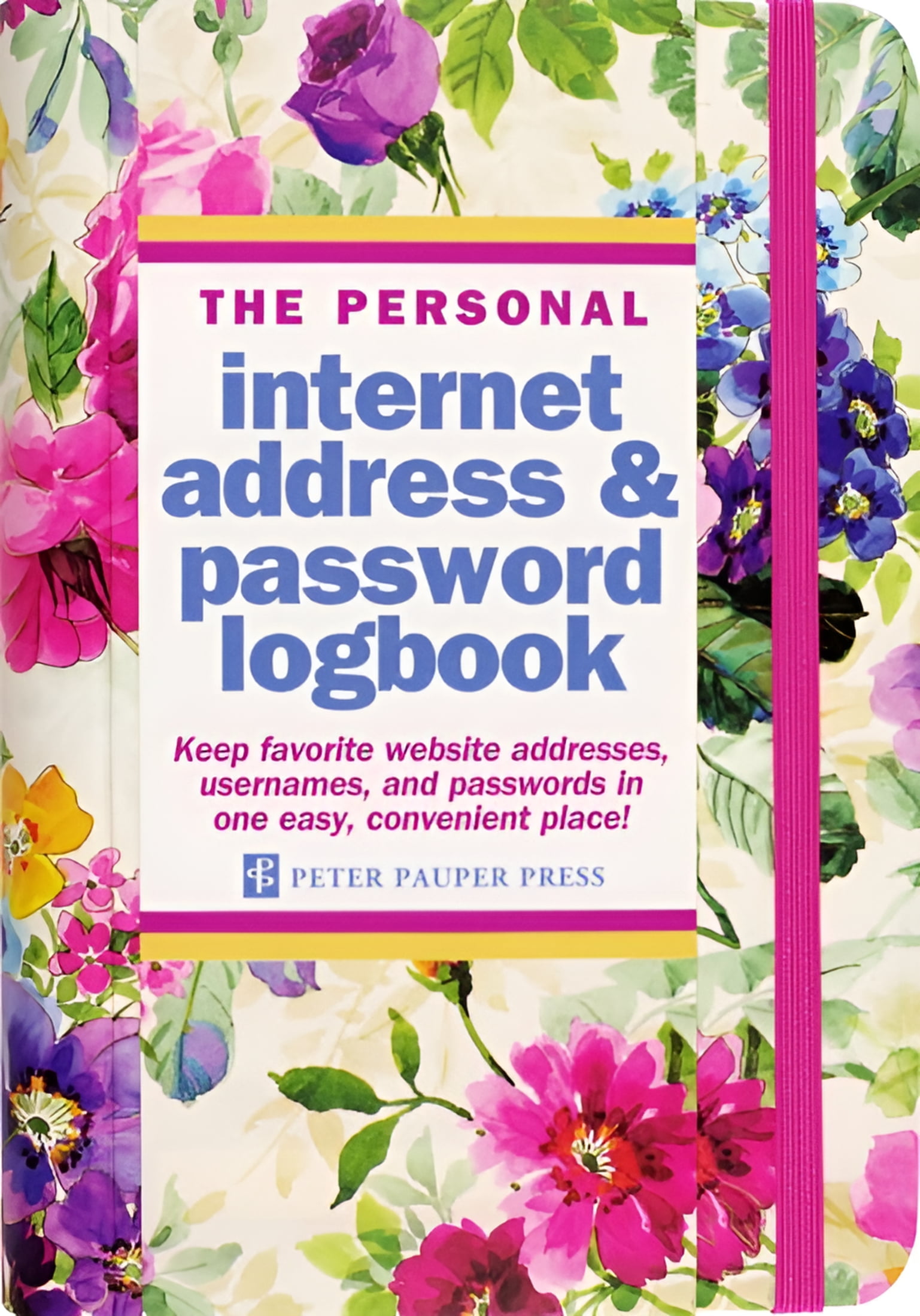 The Personal: Internet Address & Password Logbook (Other) - Walmart.com