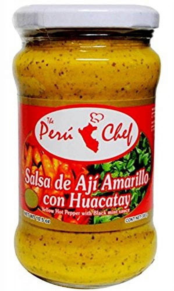 The Peru Chef Aji Amarillo con Huacatay - Yellow Hot Pepper with Black ...