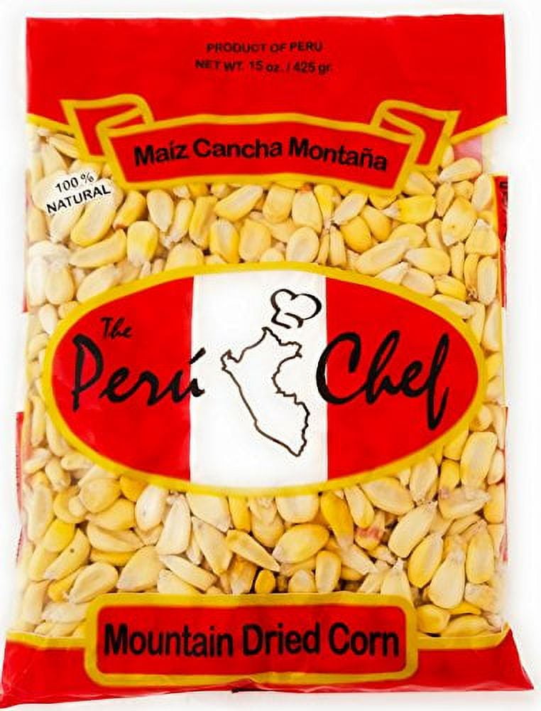 The Peru Chef Maiz Chulpe (Chulpe Corn) Product of Peru - 15oz Single ...