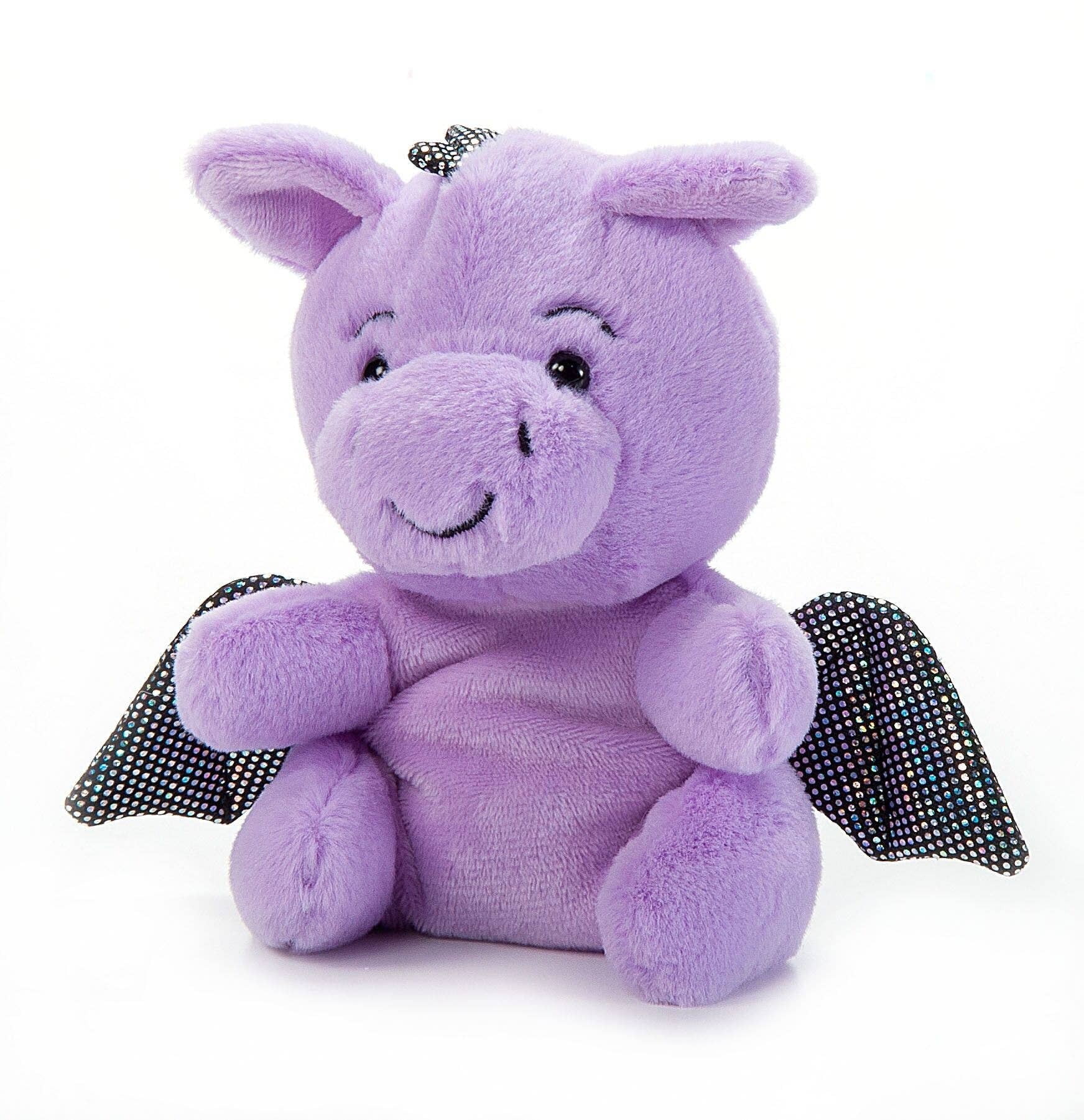 The Petting Zoo - 6" (14cm) Nuggetz Purple Dragon - Walmart.com