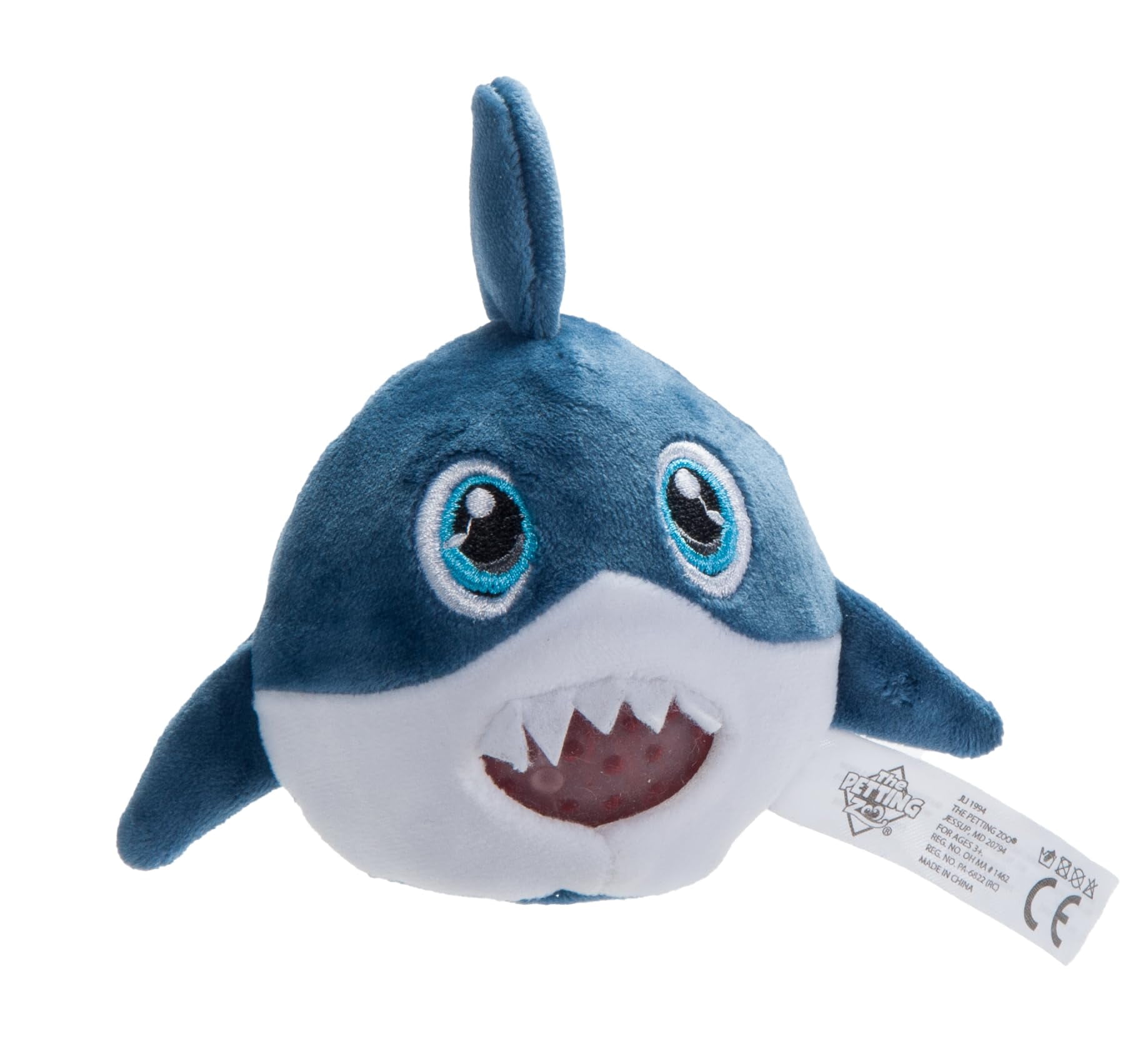 The Petting Zoo Squishiez 3" (Grey, Shark) - Walmart.com
