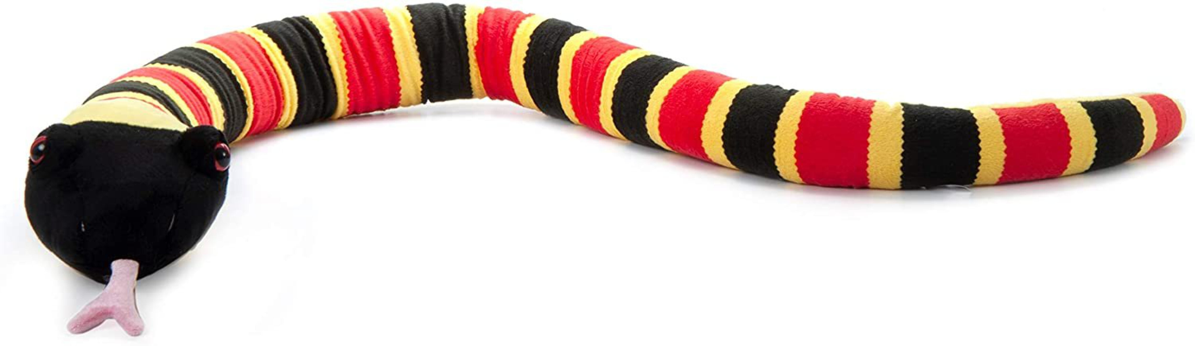 The Petting Zoo Coral Snake Stuffed Animal, Gifts for Kids, Snake Plush ...