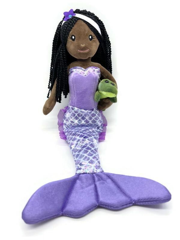 The Petting Zoo, Mermaid Doll with Alligator Stuffed Animal, Gifts for ...
