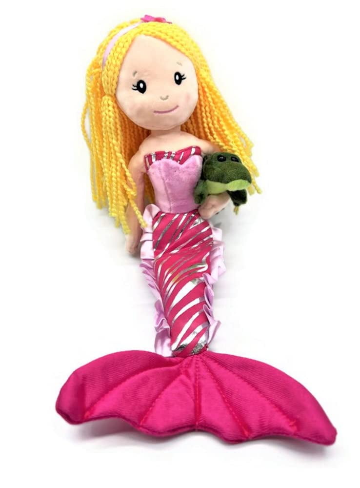 The Petting Zoo Mermaid Doll with Alligator Stuffed Animal- Great Gifts ...