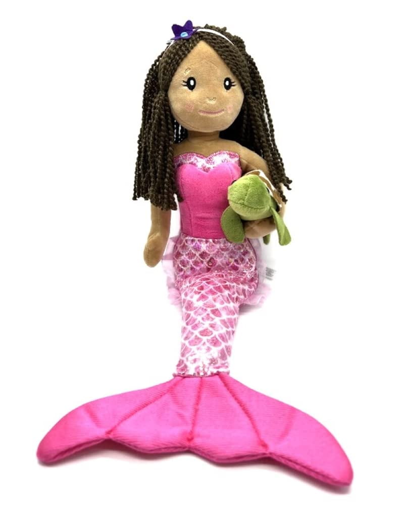 The Petting Zoo Mermaid Doll with Turtle Stuffed Animal- Great Gifts ...