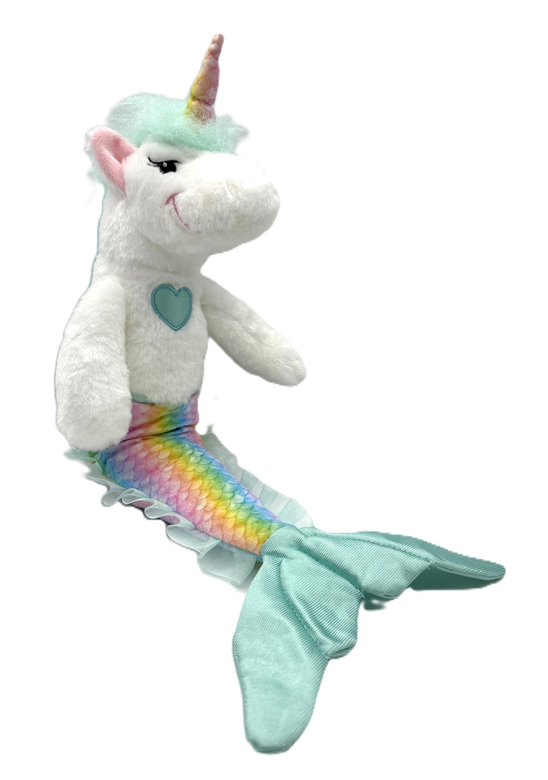 The Petting Zoo Mermicorn Stuffed Animal, Gifts for Girls, Mermaid and ...