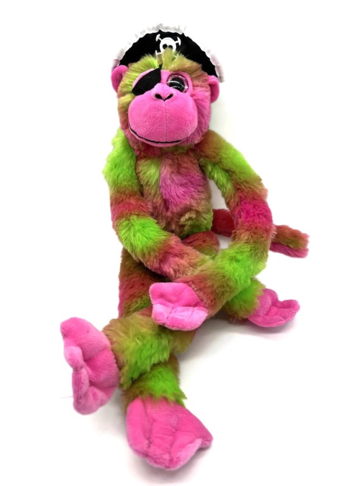 The Petting Zoo Pirate Monkey Stuffed Animal, Gifts for Girls and Boys ...