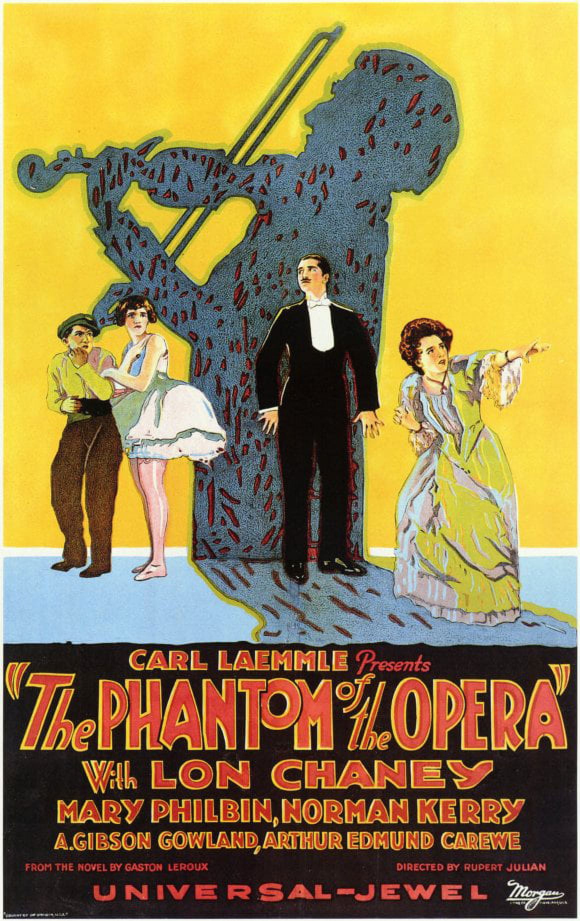 Phantom Of The Opera 1925 Movie Poster